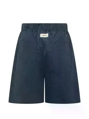 A PAPER KID Logo-patch Bermuda Shorts