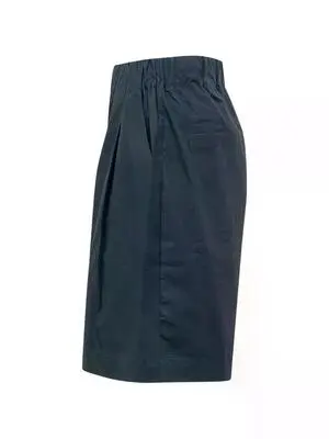 A PAPER KID Logo-patch Bermuda Shorts