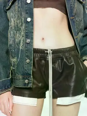 Rick Owens Boxer Short With Panelled Design