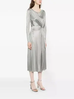 Tory Burch Ruched Midi Dress