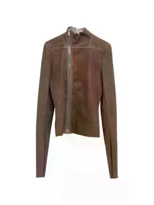 Rick Owens Zip Jacket - Brown