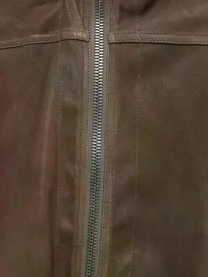 Rick Owens Zip Jacket - Brown
