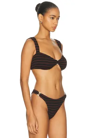 Bond Eye Ring Delphi Crop Bikini Top