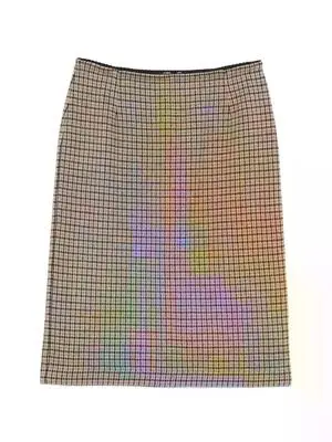 N°21 Check-pattern Skirt