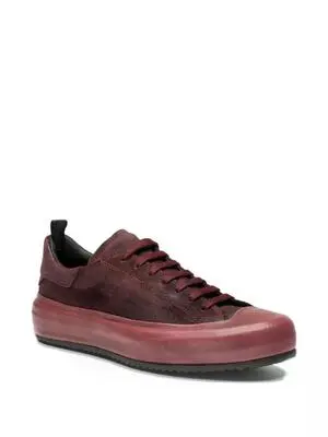 Officine Creative Leather Platform Sneakers