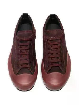 Officine Creative Leather Platform Sneakers