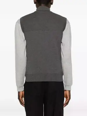 Canada Goose Hybridge Quilted Knit Vest - Grey