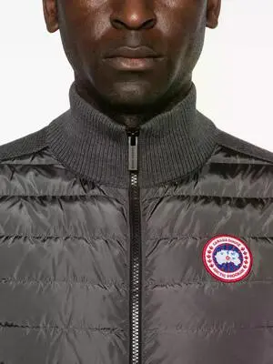 Canada Goose Hybridge Quilted Knit Vest - Grey