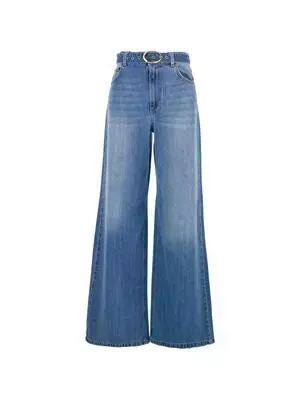 TWINSET Flared Jeans With Belt