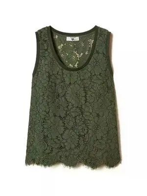 TWINSET Lace Blouse - Green