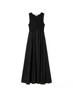 TWINSET Maxi V-neck Dress
