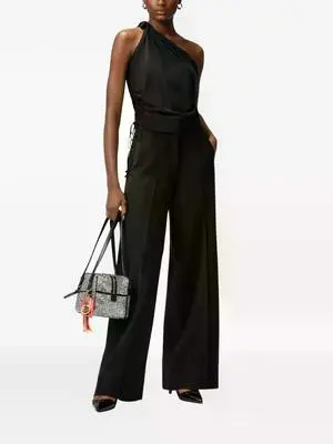 Pinko Knot One-shoulder Top - Brown