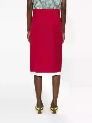 Marni Split-hem Midi Skirt