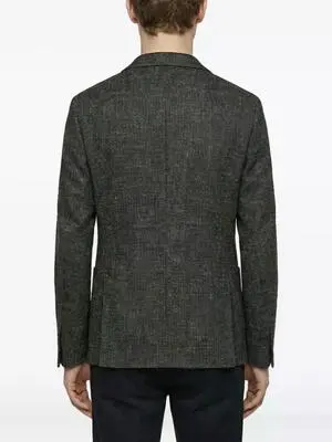 L.B.M. 1911 Notch-lapel Single-breasted Blazer