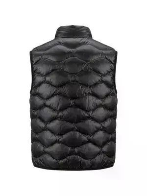 BLAUER. Quilted Gilet - Black