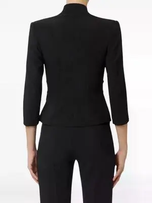 Elisabetta Franchi V-neck Blazer With Buckle Detail