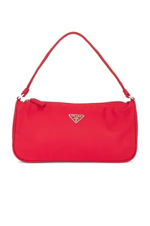 Prada Tessuto Pouch - Red