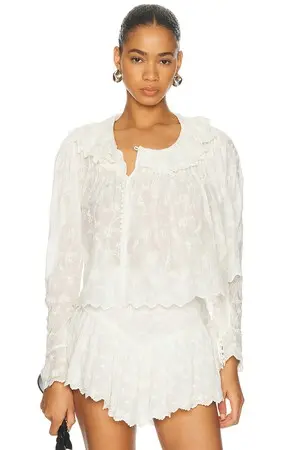 Isabel Marant Zelly Top - White