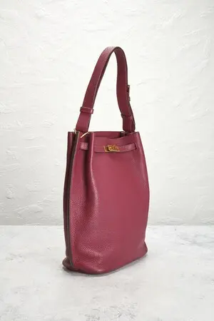 Hermès Togo So Kelly 26 Shoulder Bag - Rubis