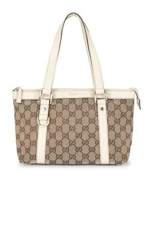 Gucci Abbey D-ring Tote Bag - Beige