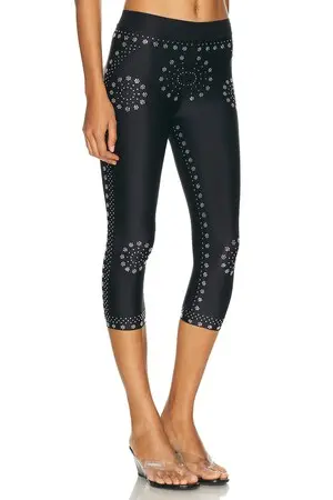 Coperni Mantra Print Cycling Pant
