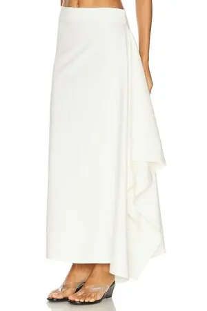 Coperni Draped Long Skirt