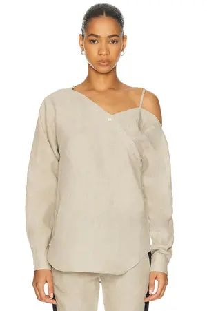 Coperni Heart Shirt - Beige
