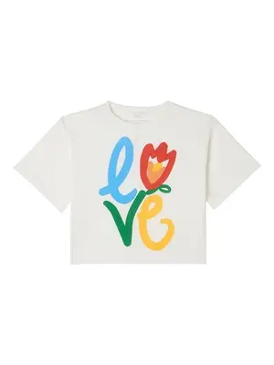 Stella McCartney Flower Love" T-shirt - Multicolour
