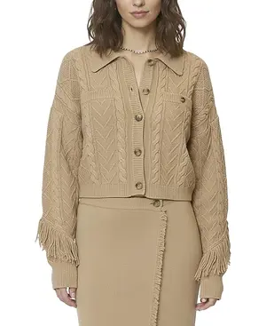 Central Park West Frill Knitwear For Women