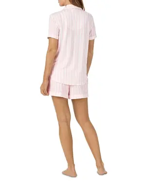 Kate Spade New York Striped Boxer Pajama Set