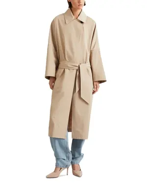 Marella Mllmandare Deconstructed Trench Coat - Natural