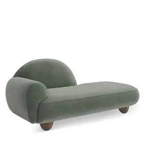 CARACOLE Cypress Fabric Chaise - -cc - Eucalyptus