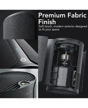 MIKO Ibuki 2.0 Smart Home Air Purifier With App Control & Oil Diffuser Covers Up To 1500 Sq Ft