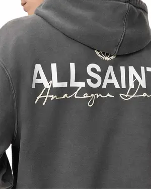 ALLSAINTS Emblem Drawstring Hoodie