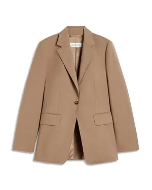 Max Mara Circense Notched Lapel Blazer