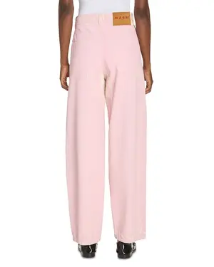 Marni Printed Low Rise Pants