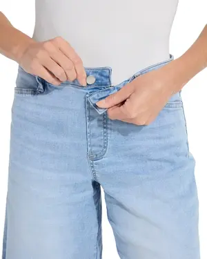 Lyssé Lennon Everyday High Rise Bermuda Jean Shorts