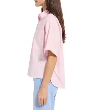 Lyssé Corinna Oversized Cropped Shirt