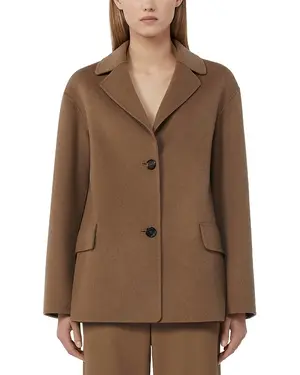 Max Mara Elfi Wool Jacket - Camel