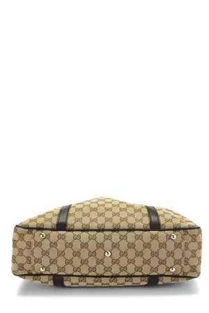 Gucci Original Gg Canvas Twins Tote - Beige