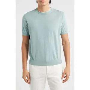Canali Short Sleeve Sweaters For Men