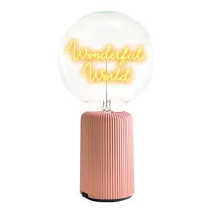 MITB Wonderful World Portable Table Lamp - Pink