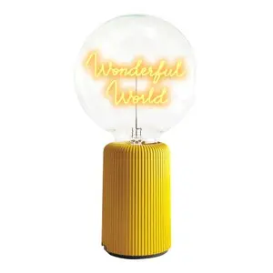 MITB Wonderful World Portable Table Lamp - Yellow