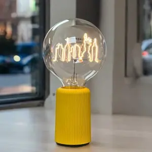 MITB New York Skyline Portable Table Lamp - Emerald