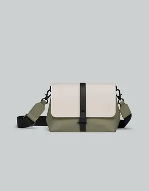 GASTON LUGA Spläsh Crossbody Bag - Cloud Cream/sage