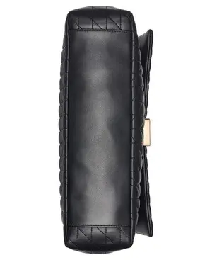 Karl Lagerfeld Paris Lafayette Jumbo Shoulder Bag - Black/gold
