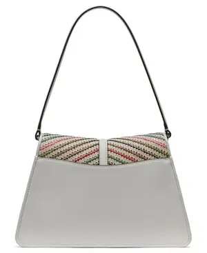 Karl Lagerfeld Paris Mercerie Chevron Shoulder Bag