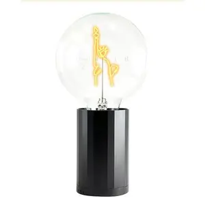 MITB Statue Of Liberty Portable Table Lamp - Black