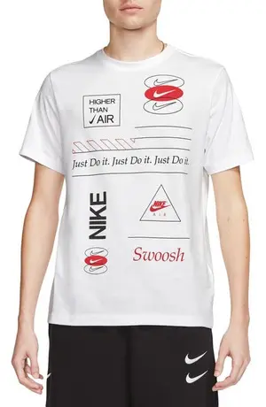 Nike Sportswear Multi Logo Graphic Tee