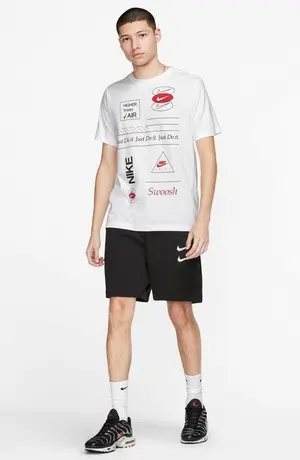 Nike Sportswear Multi Logo Graphic Tee
